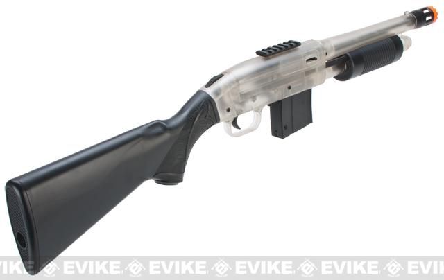 Mossberg M590 Airsoft Spring Shotgun By Cybergun Full Stock Airsoft