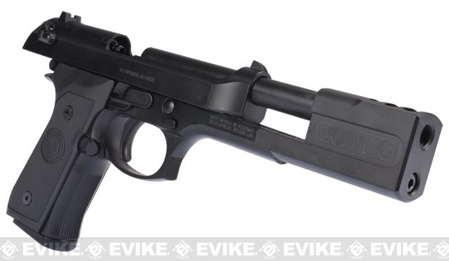 SOCOM Gear Hitman Custom Full Metal M9 Airsoft GBB Pistol, Airsoft Guns ...