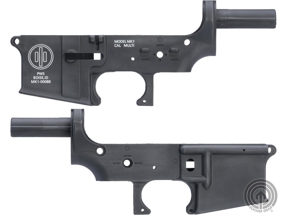 Socom Gear PWS Licensed Mk1 Polymer Lower Receiver for M4/M16 Airsoft ...