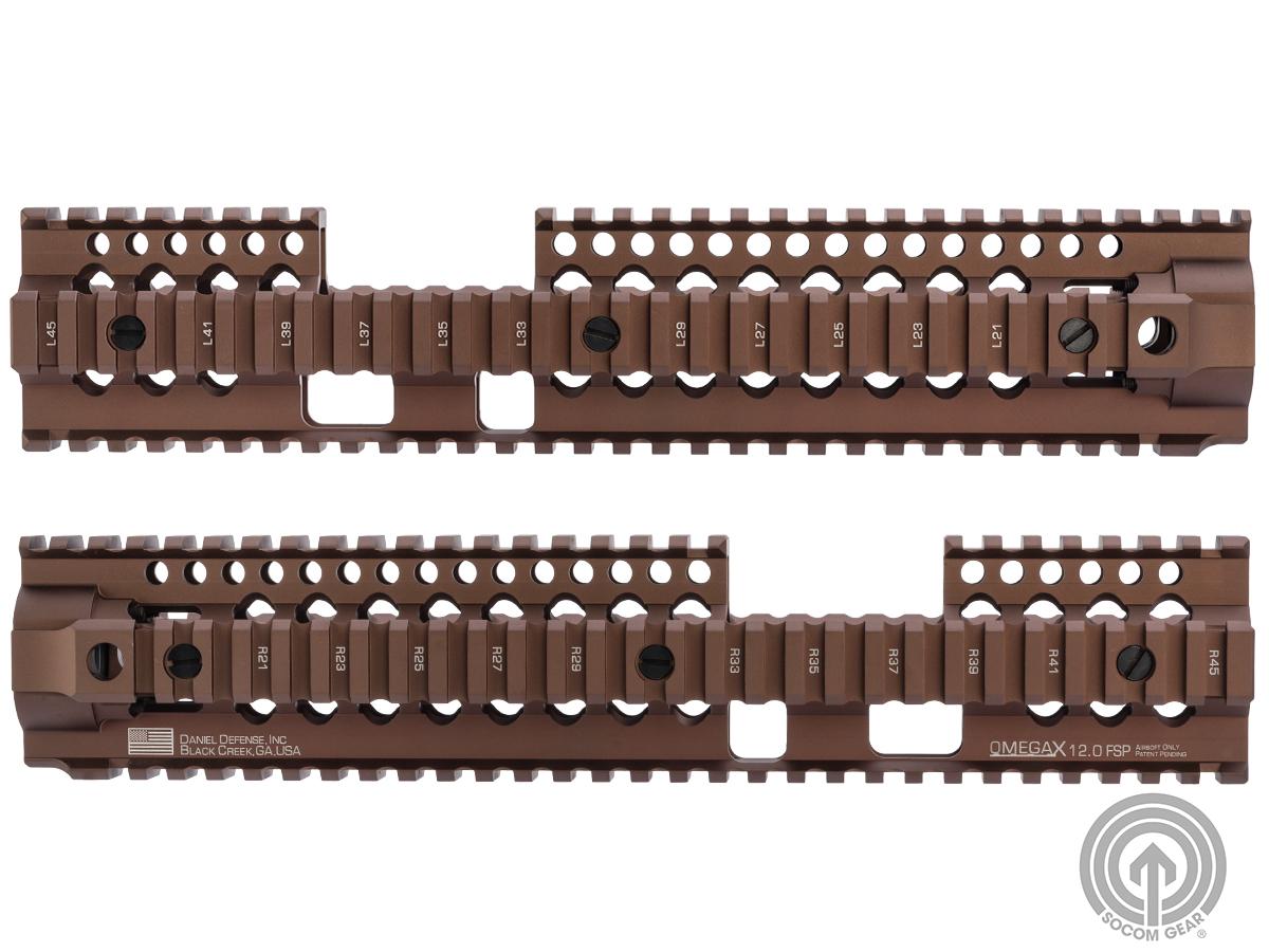 Daniel Defense Licensed Omega X Rail System for Airsoft AEG by Madbull ...