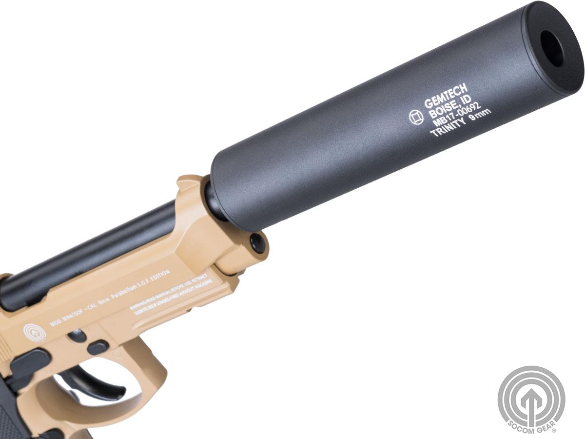 Socom Gear WE Full Metal M9A1 SOF (Color: Desert / Gemtech Trinity ...