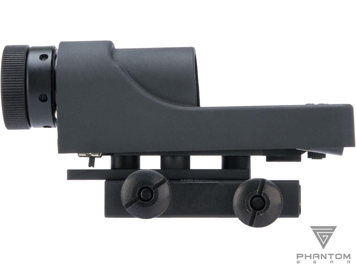 Phantom Gear HD-17 Solar Powered Red Dot w/ Low Glare Tinted Lens ...