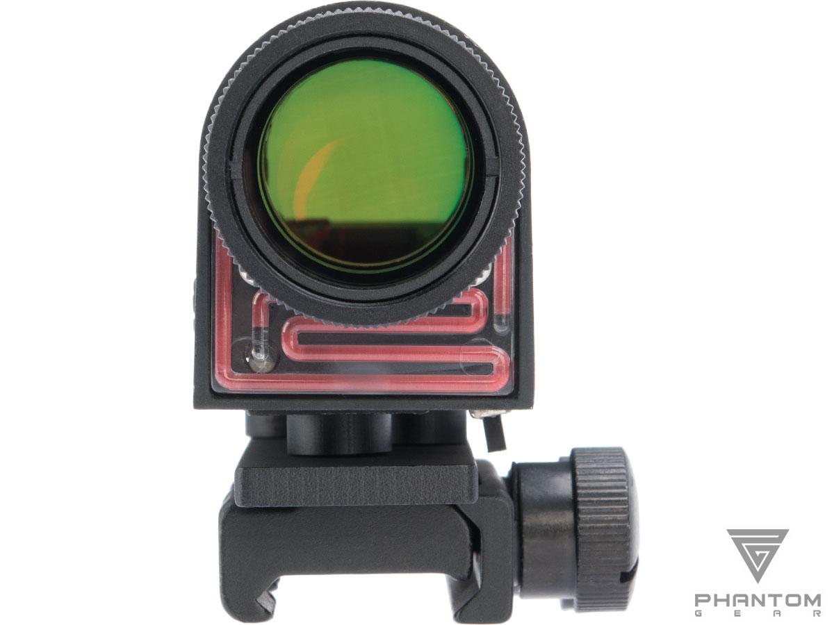 Phantom Gear HD-17 Solar Powered Red Dot w/ Low Glare Tinted Lens ...