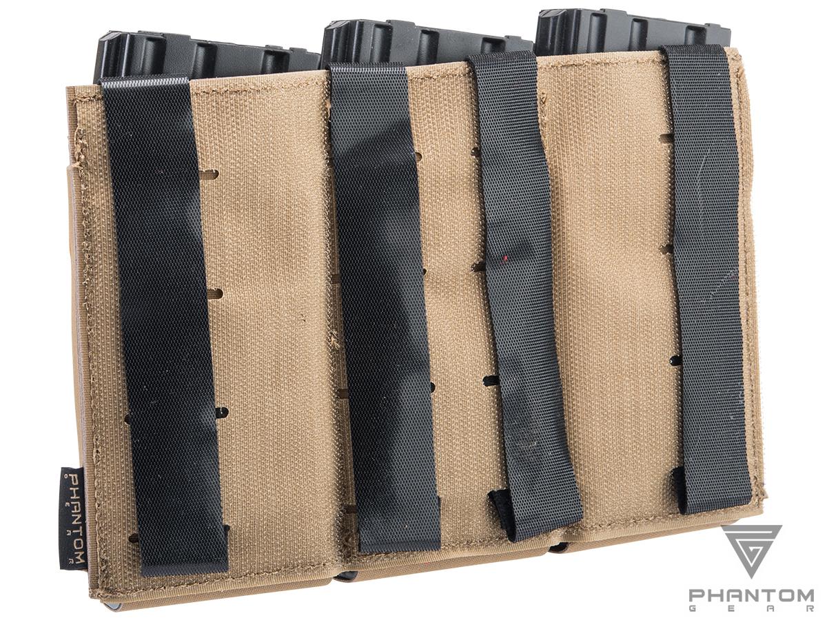 Phantom Gear Front Flap Triple Magazine "Morale" Pouch (Color: Coyote ...