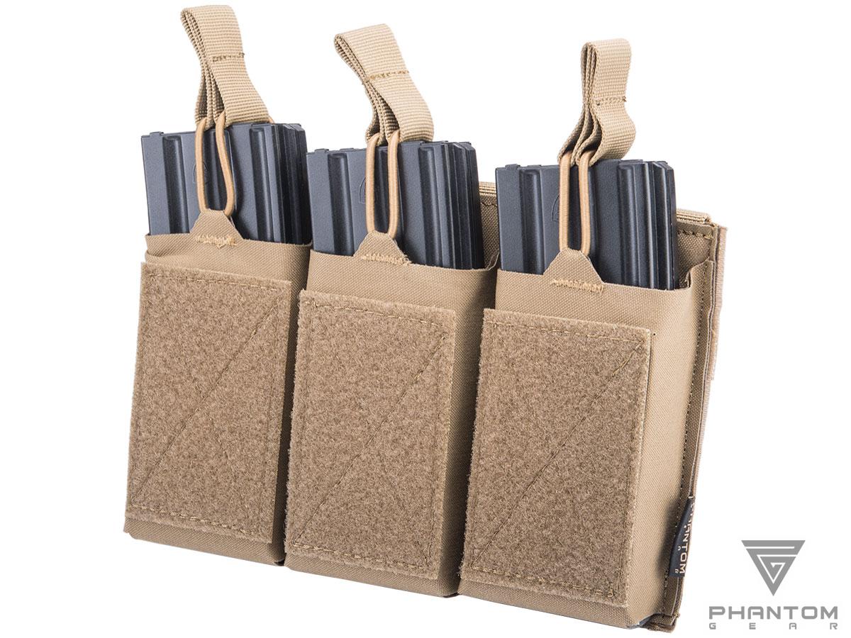Phantom Gear Front Flap Triple Magazine "Morale" Pouch (Color: Coyote ...