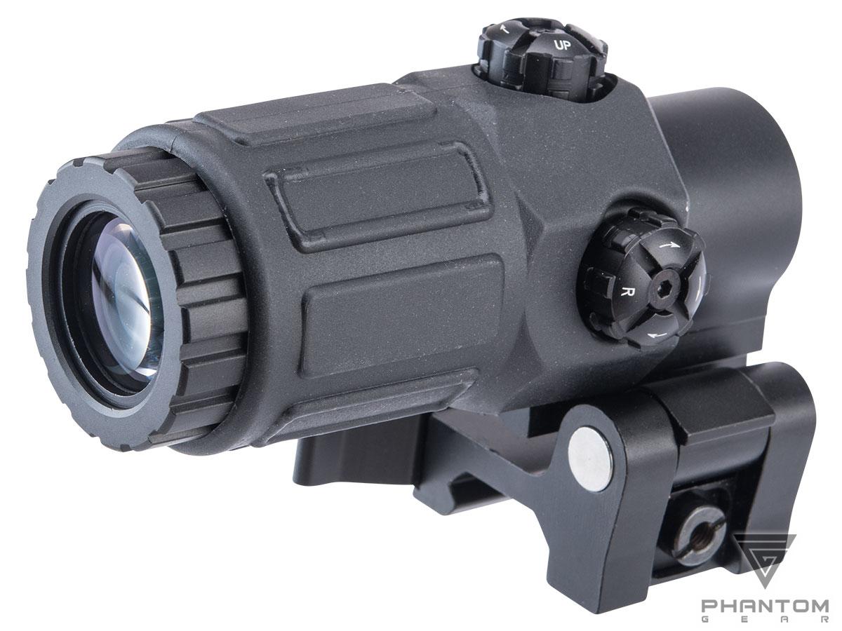 Phantom 3X-H 3X Flip to Side Magnifier for Red Dot Optics, Accessories ...