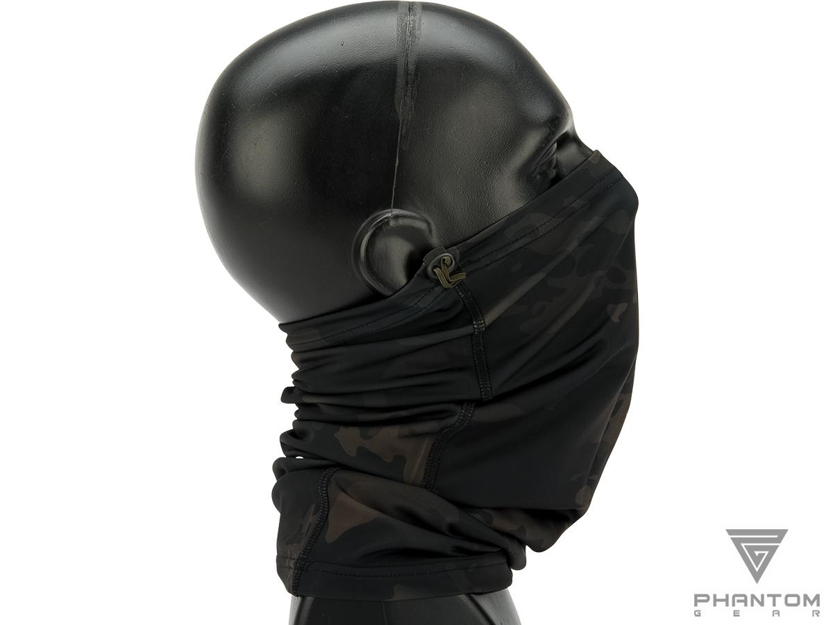 Phantom Gear Adjustable Face Mask with Elastic Strap (Color: Black Fire ...