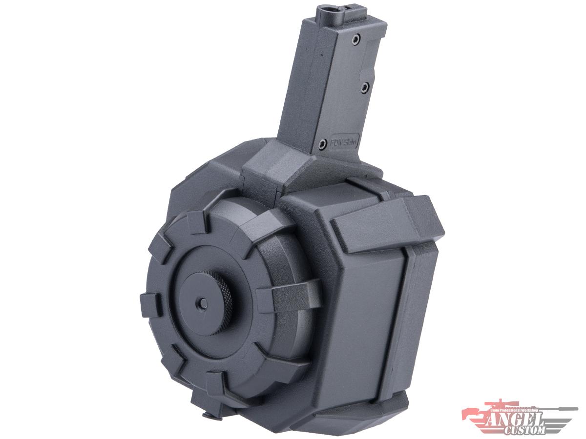 Angel Custom 2000 Round "BLOK" Firestorm Airsoft AEG Drum Flashmag ...