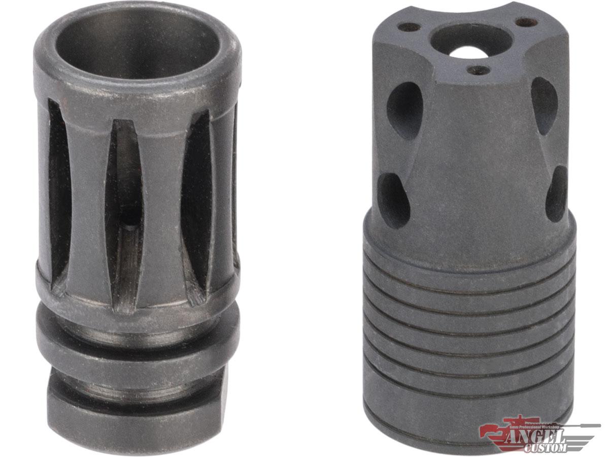 Angel Custom Steyr AUG H-BAR Type Steel Airsoft Flash Hider (Type ...