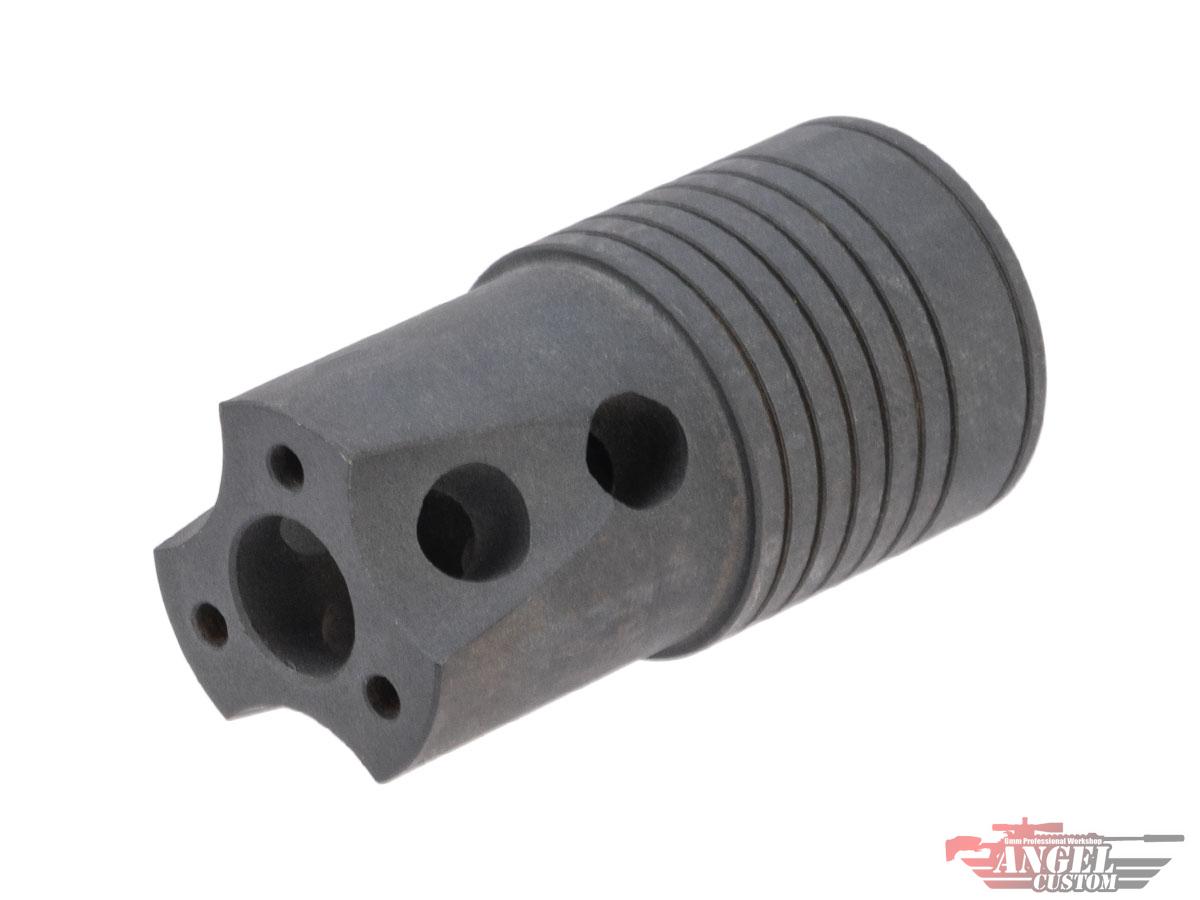 Angel Custom Steyr AUG H-BAR Type Steel Airsoft Flash Hider (Type ...