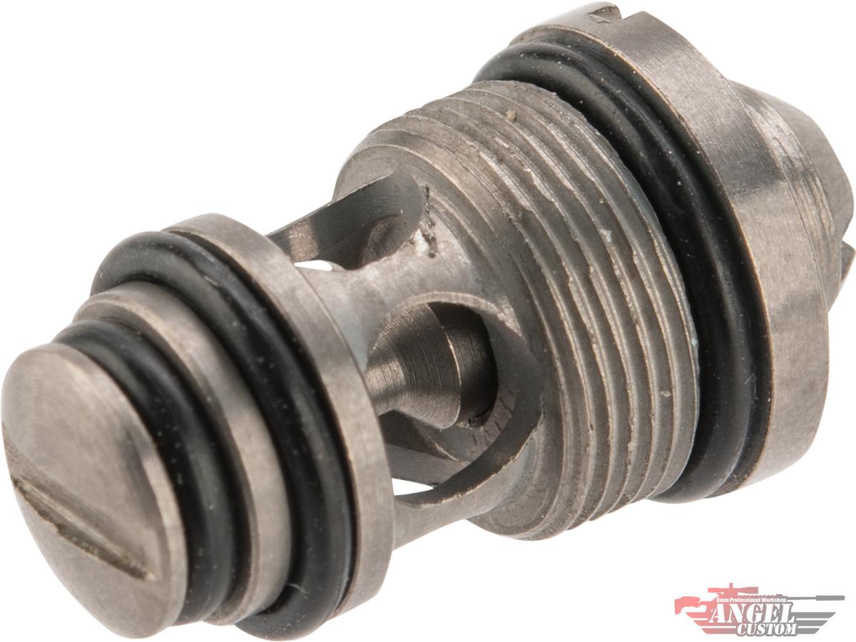 Angel Custom PTFE SUS303 Stainless Steel Hi-Flow Valve for Airsoft GBB ...