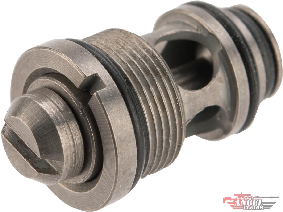 Angel Custom PTFE SUS303 Stainless Steel Hi-Flow Valve for Airsoft GBB ...