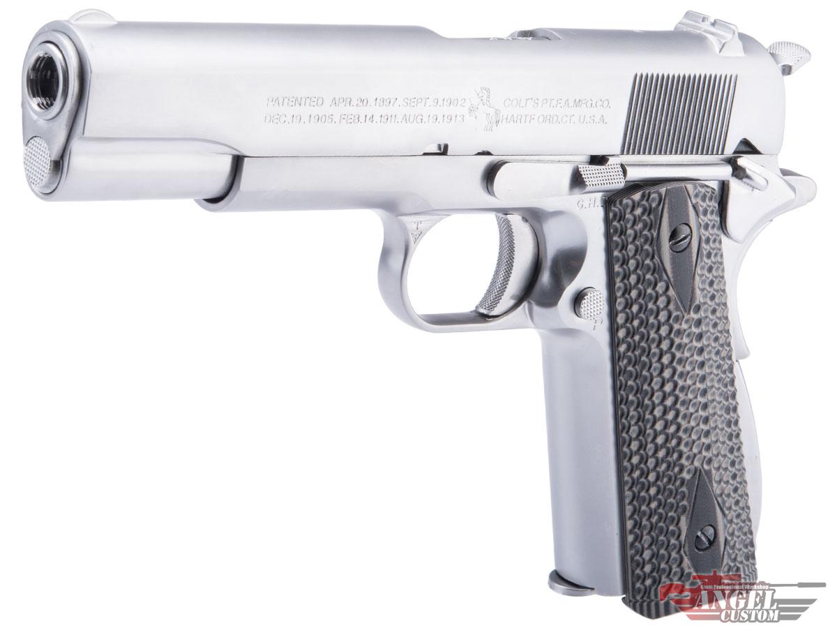 Evike.com Custom Cybergun Colt Licensed 1911A1 Gas Blowback Airsoft ...