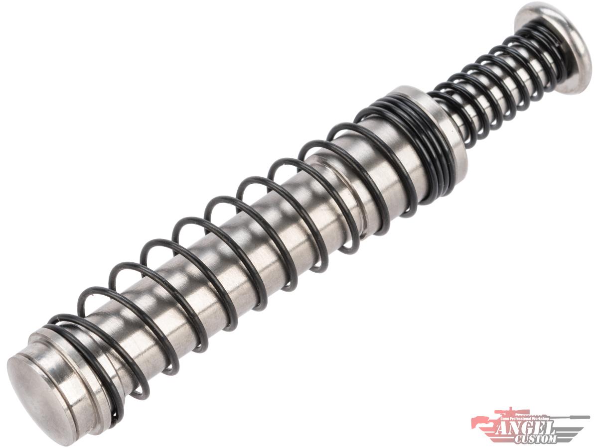 Angel Custom SUS303 Stainless Steel 130% Gen4 Dual Spring Recoil Guide ...