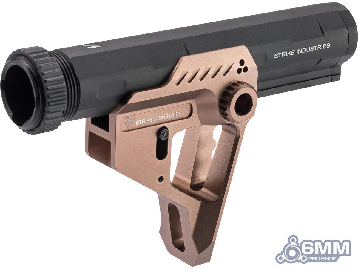 6mmProShop Strike Industries Licensed Pit CNC Stock w/ Advanced Buffer Tube for M4/M16 Series ...