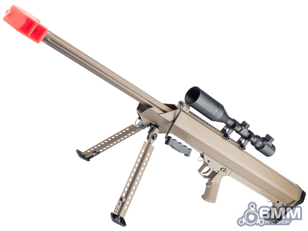 6mmProShop Barrett Licensed M99 Bolt Action Airsoft Long Range Sniper ...