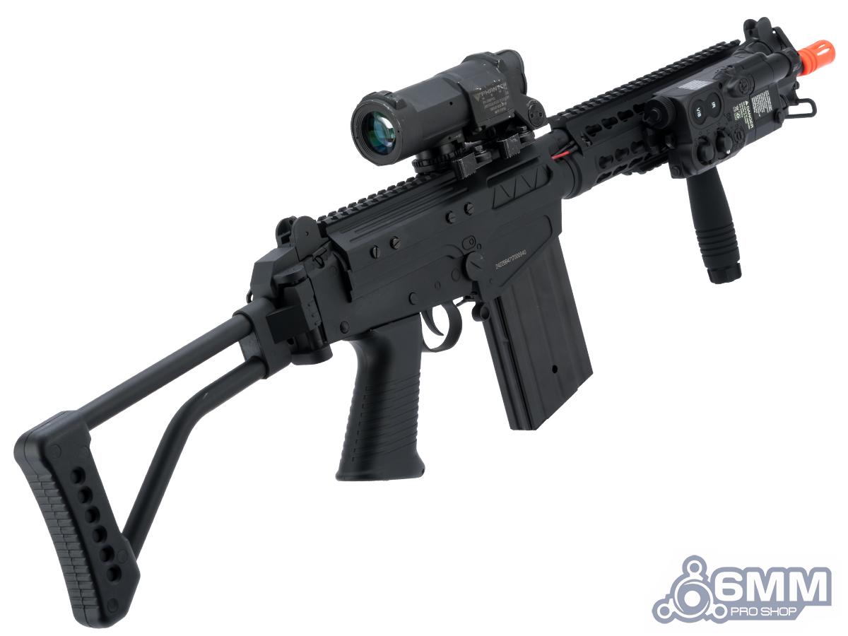 6mmProShop FAL Carbine Airsoft Electric Blowback AEG (Version: Type E ...