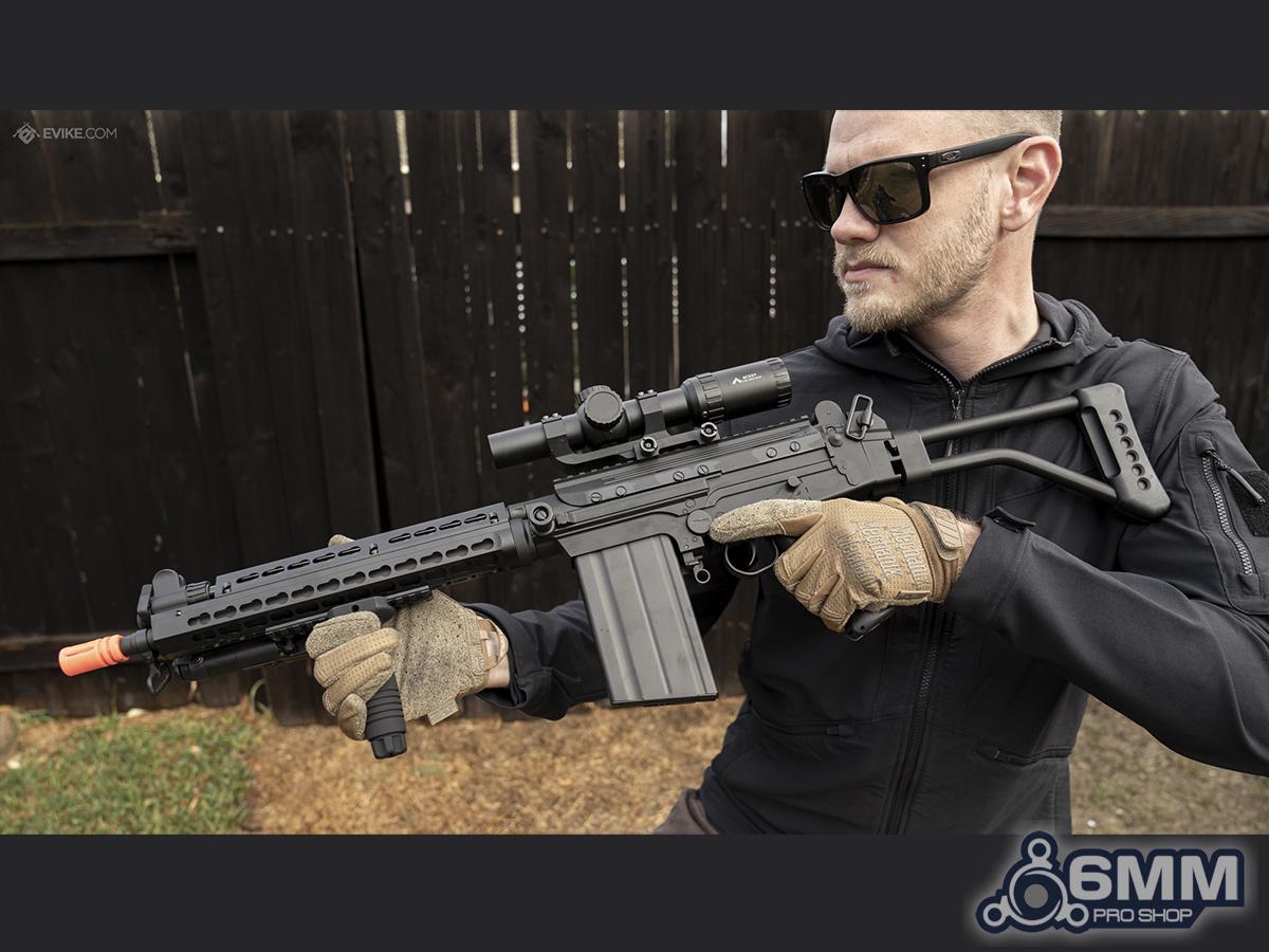 6mmProShop FAL Carbine Airsoft Electric Blowback AEG (Version: Type D ...