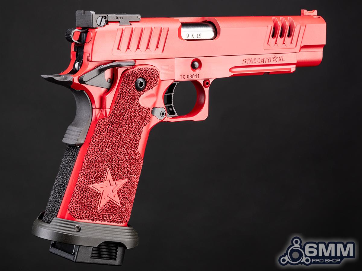 6mmProShop Staccato Licensed XL 2011 Gas Blowback T8 Airsoft Pistol w ...