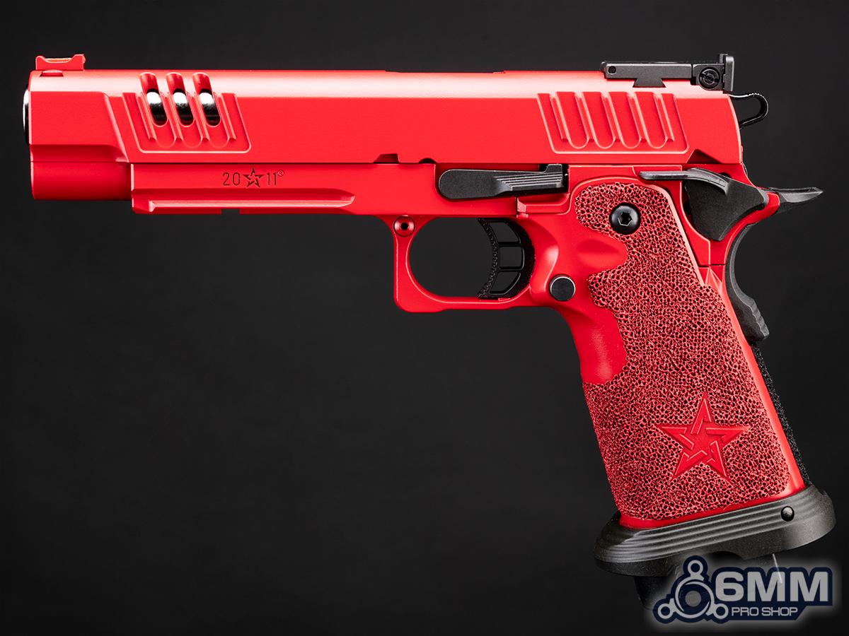 6mmProShop Staccato Licensed XL 2011 Gas Blowback T8 Airsoft Pistol w ...