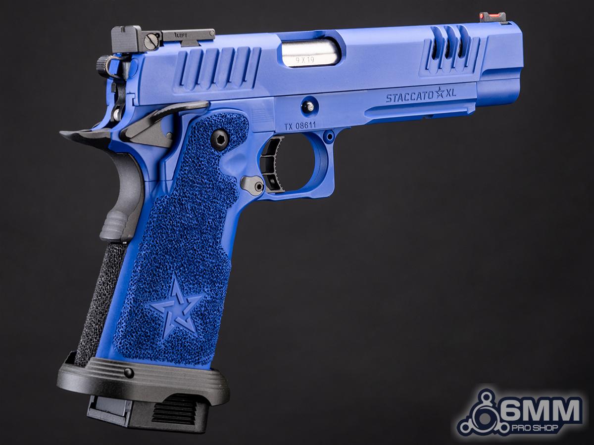 6mmProShop Staccato Licensed XL 2011 Gas Blowback T8 Airsoft Pistol w ...