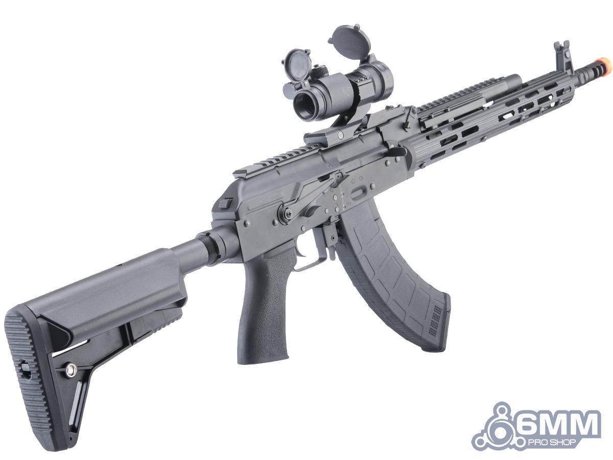 6mmProShop AK Spetsnaz Op. Airsoft AEG Rifle w/ Steel Receiver & M-LOK ...