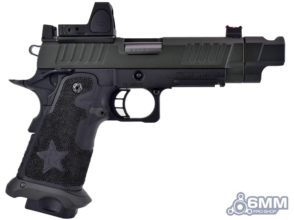 6mmProShop Staccato Licensed C2 COMP SOC 2011 Gas Blowback T8 Airsoft ...