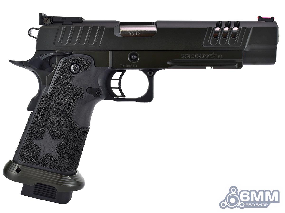 6mmProShop Staccato Licensed XL 2011 Gas Blowback T8 Airsoft Pistol ...