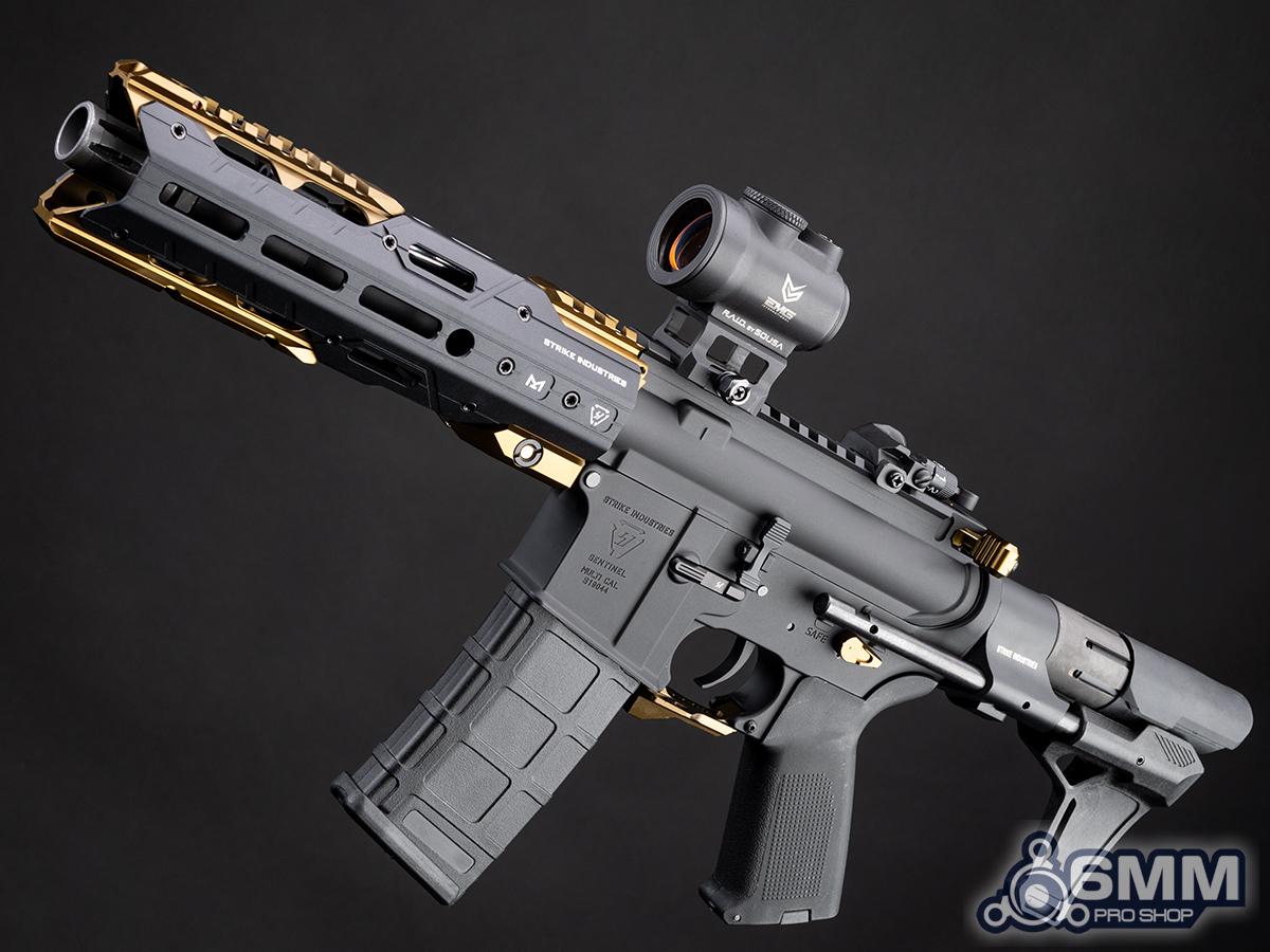 6mmProShop Strike Industries Licensed M4 Airsoft AEG Rifle w/ GRIDLOK ...