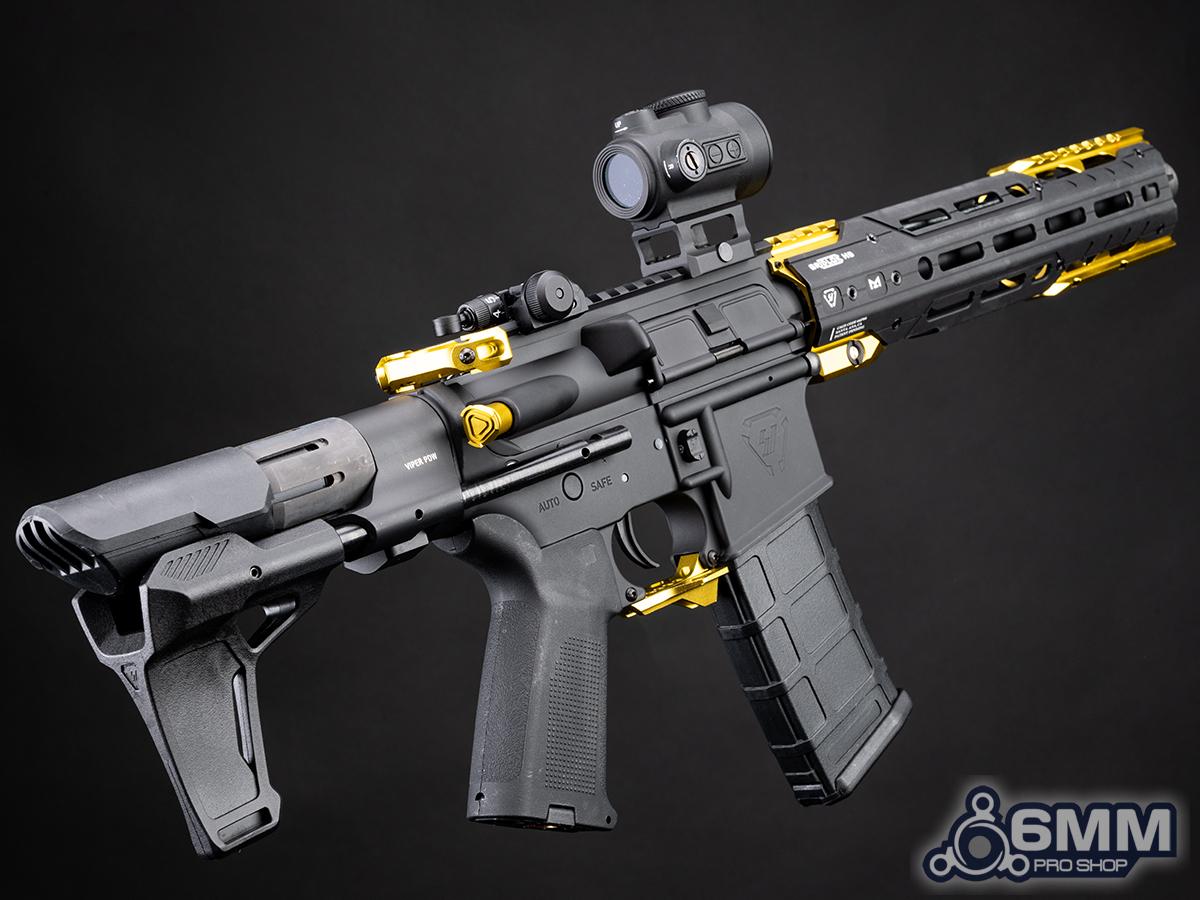 6mmProShop Strike Industries Licensed M4 Airsoft AEG Rifle w/ GRIDLOK ...