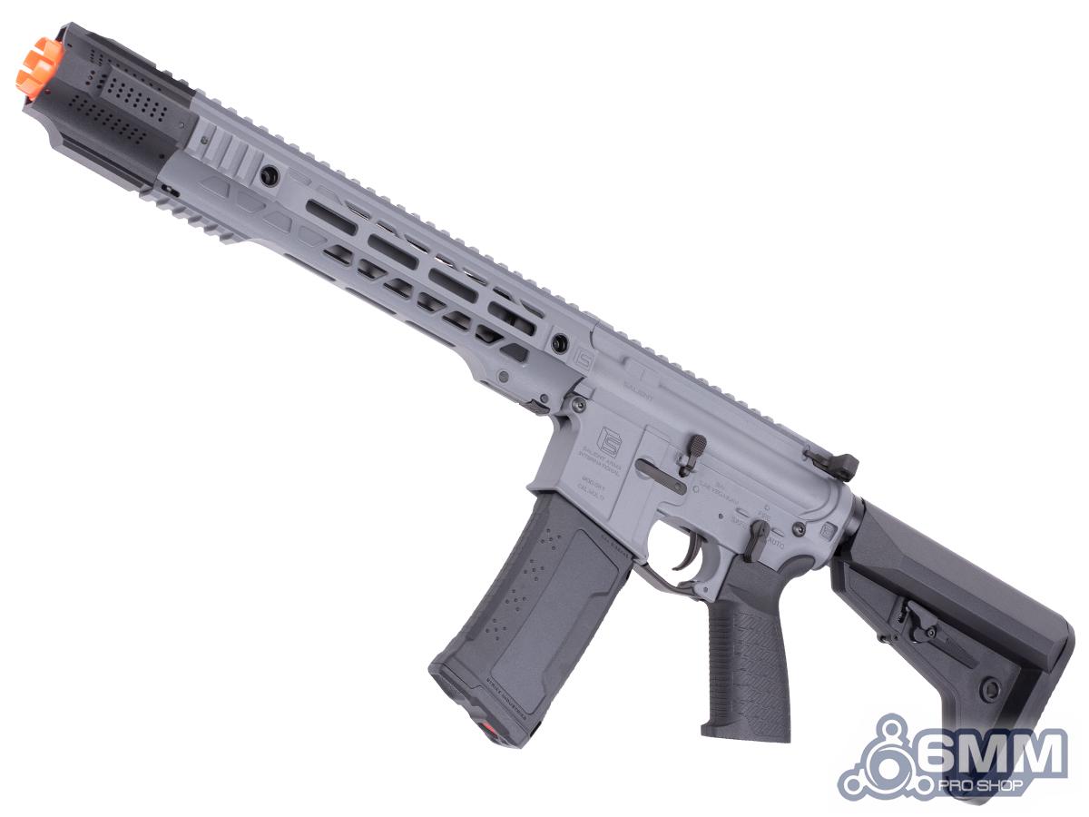 6mmProShop SAI Licensed GRY AR-15 Airsoft AEG Rifle (Color: Grey / 10.5 ...