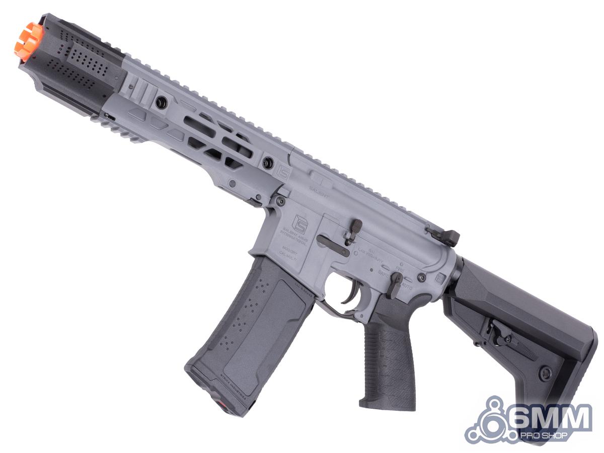 6mmProShop SAI Licensed GRY AR-15 Airsoft AEG Rifle (Color: Grey / 6.5 ...