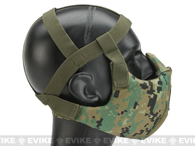 6mmProShop V5 Breathable Padded Dual Layered Nylon Half Face Mask w ...