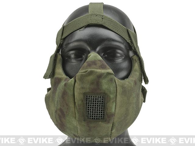 6mmProShop V5 Breathable Padded Dual Layered Nylon Half Face Mask w ...