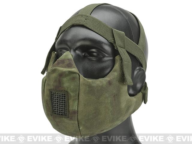 6mmProShop V5 Breathable Padded Dual Layered Nylon Half Face Mask w ...