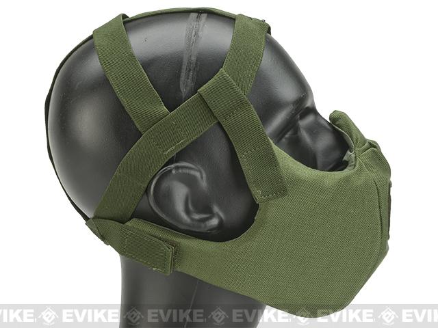 6mmProShop V5 Breathable Padded Dual Layered Nylon Half Face Mask w ...