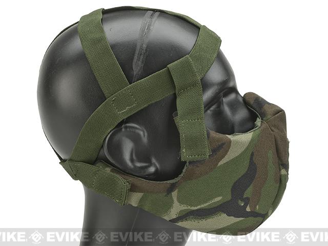 6mmProShop V5 Breathable Padded Dual Layered Nylon Half Face Mask w ...
