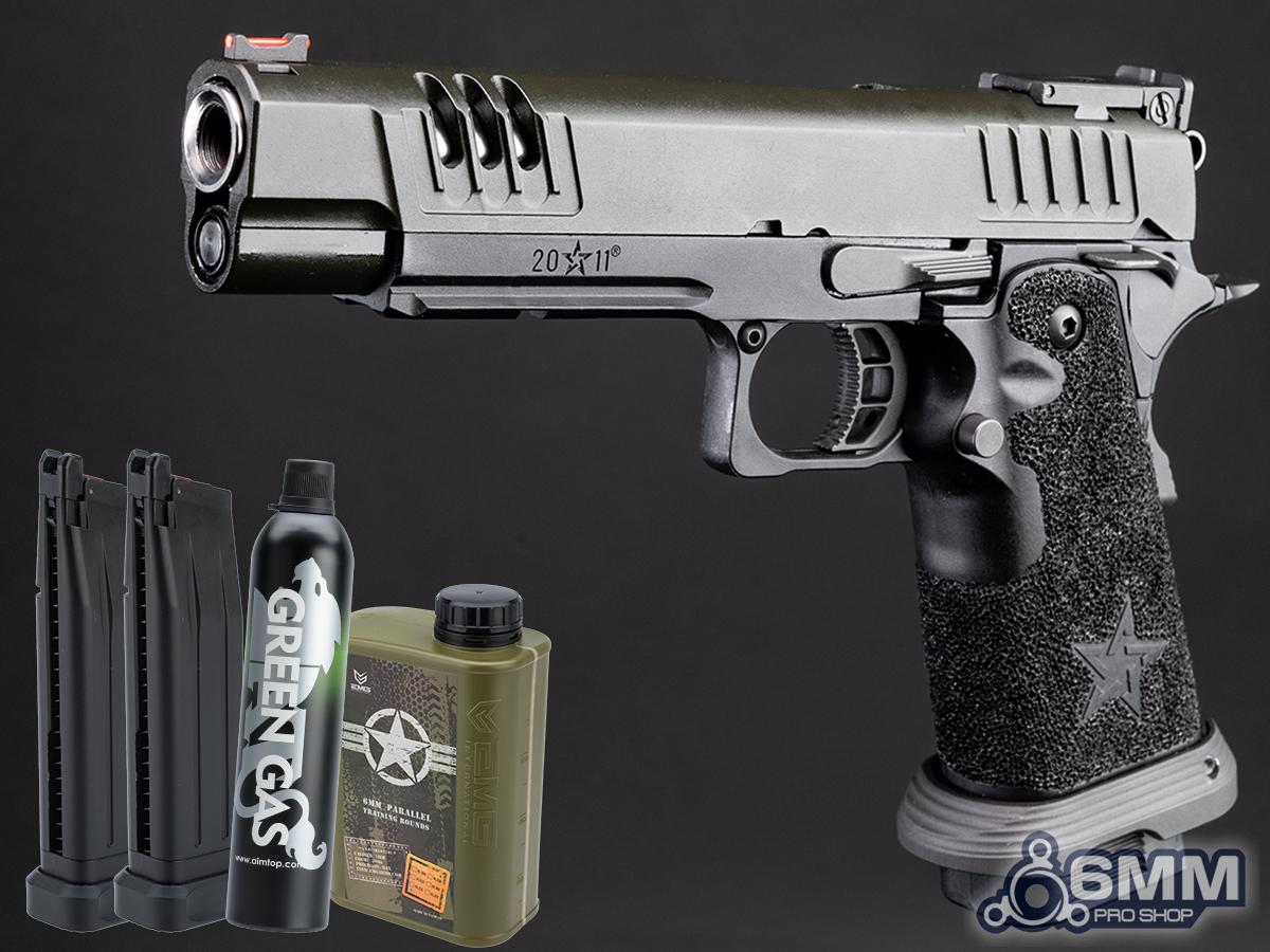 6mmProShop Staccato Licensed XL 2011 Gas Blowback T8 Airsoft Pistol ...