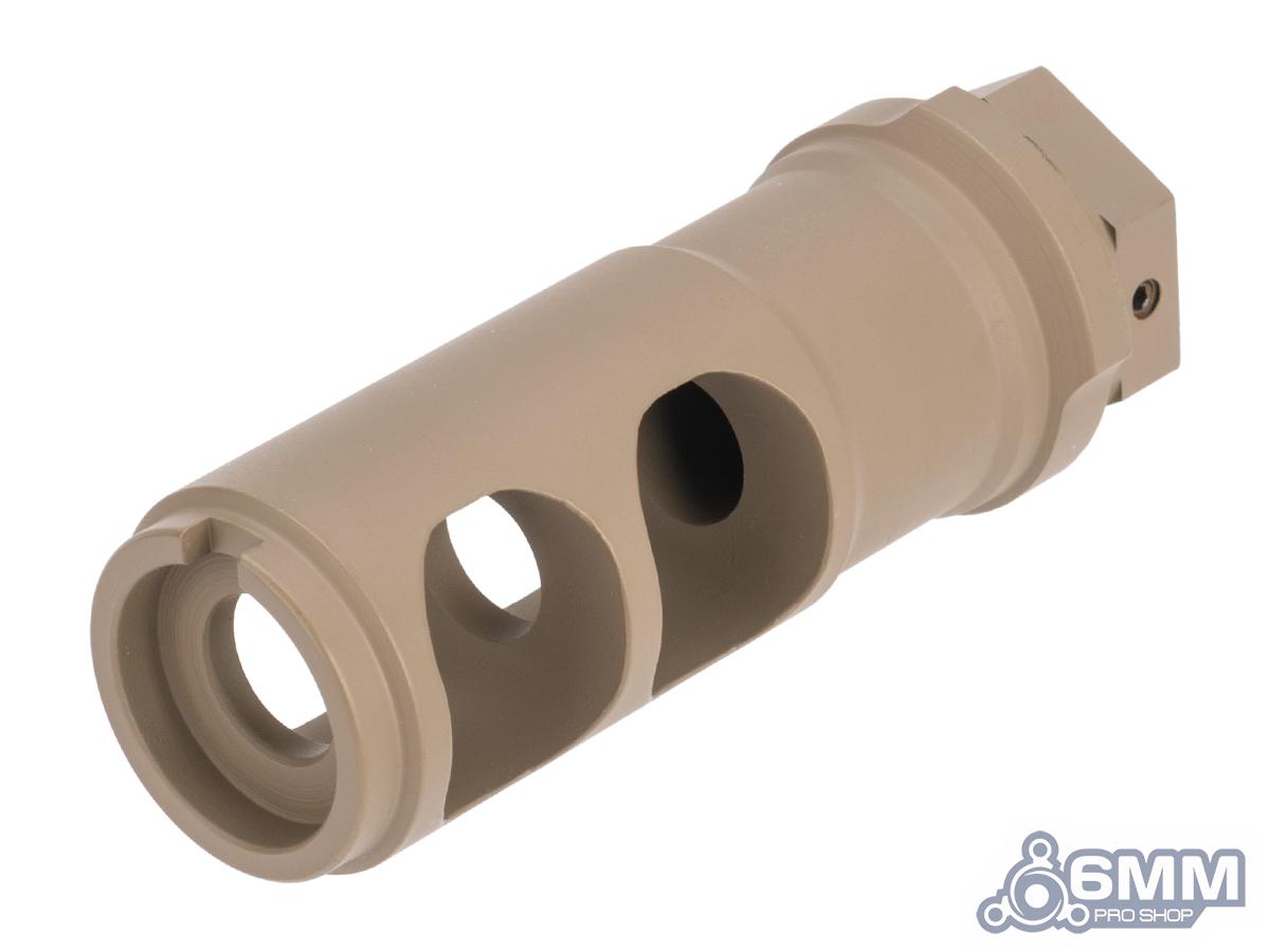 6mmProShop CNC Aluminum Large Caliber Muzzle Brake for Barrett M98 ...