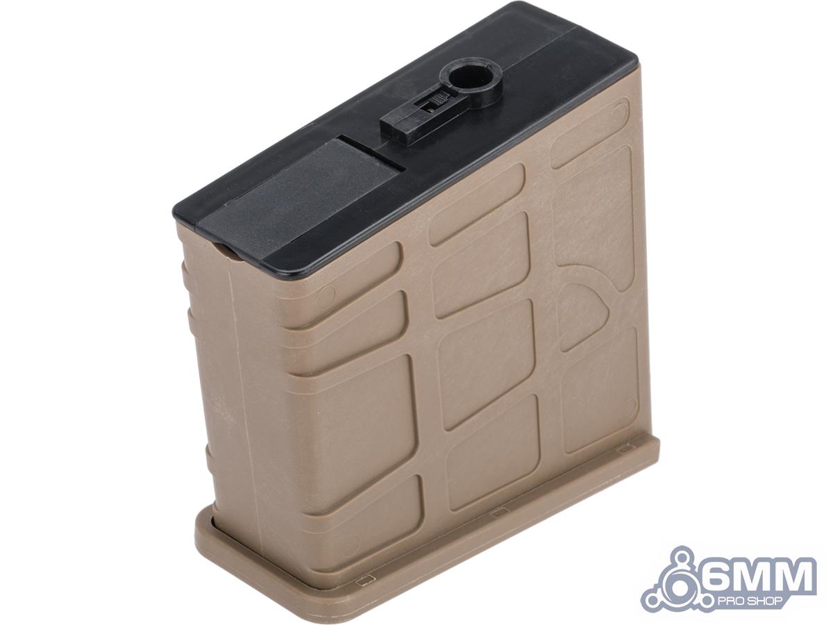 6mmProShop High Capacity Magazine for Barrett M98B Airsoft AEG Sniper ...