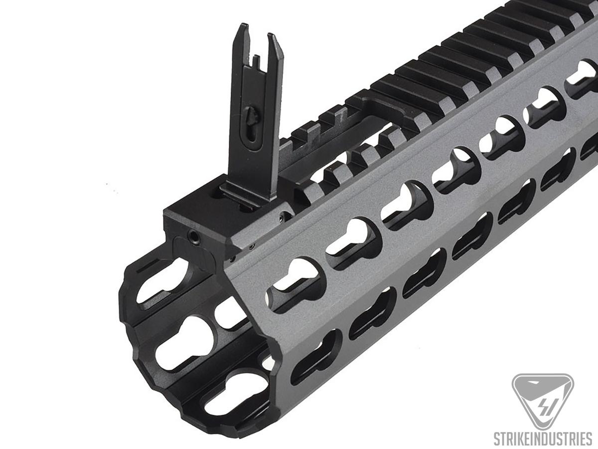 Strike Industries Mega Fins XL Handguard w/ KeyMod (Size: 17" / Blue ...