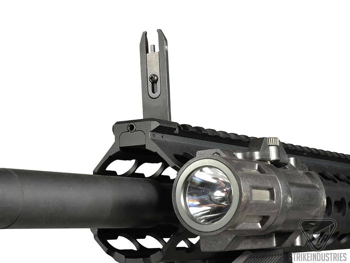 Strike Industries Mega Fins XL Handguard w/ KeyMod (Size: 17" / Blue ...