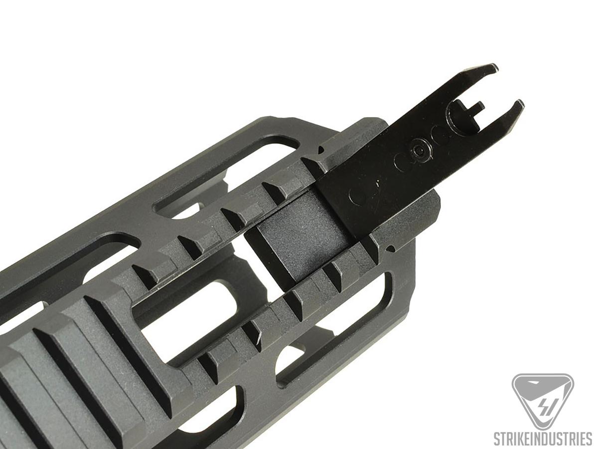 Strike Industries Mega Fins XL Handguard w/ MLOK (Size: 15" / Red ...