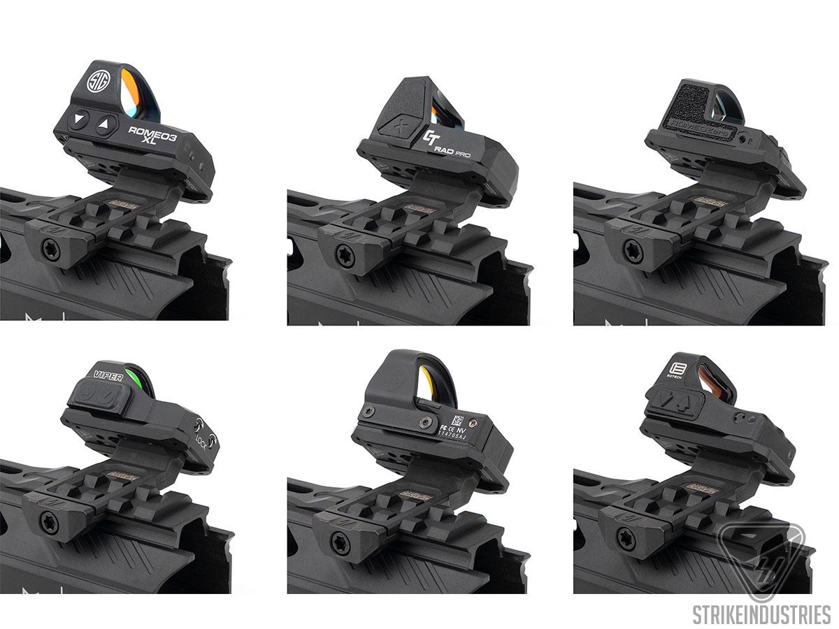 Strike Industries Ambush 45-Degree Offset Optic Mount, Accessories ...
