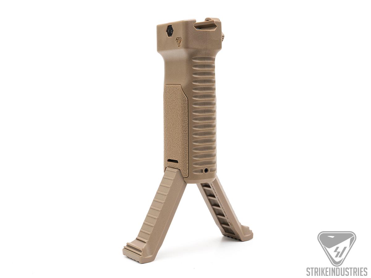 Strike Industries Vertical Bipod Grip (Color: Flat Dark Earth ...