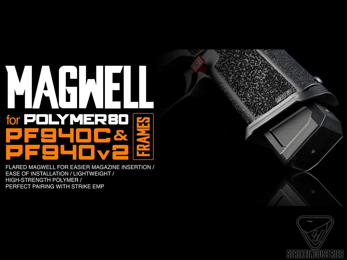 Strike Industries Magwell for Polymer80 PF940C and PF940v2 Frames ...