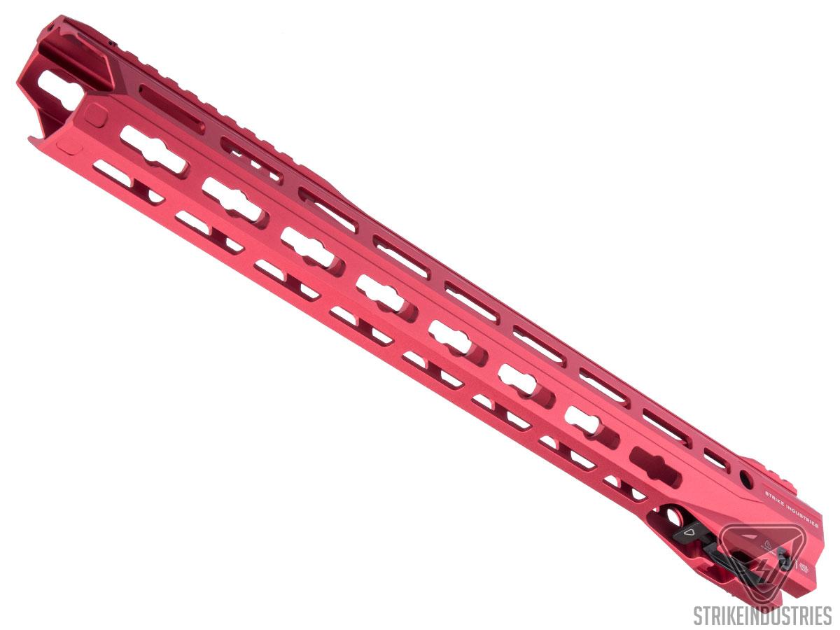 Strike Industries GRIDLOK® LITE Handguard for AR15 Rifles (Color: Red ...