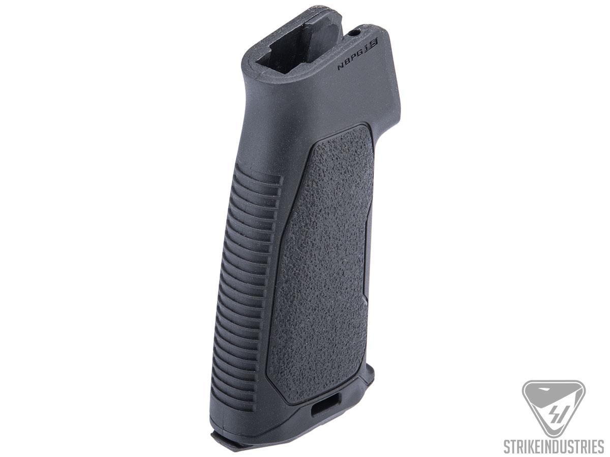 Strike Industries AR Flat Top Overmolded Pistol Grip (Model: 15 Degrees ...