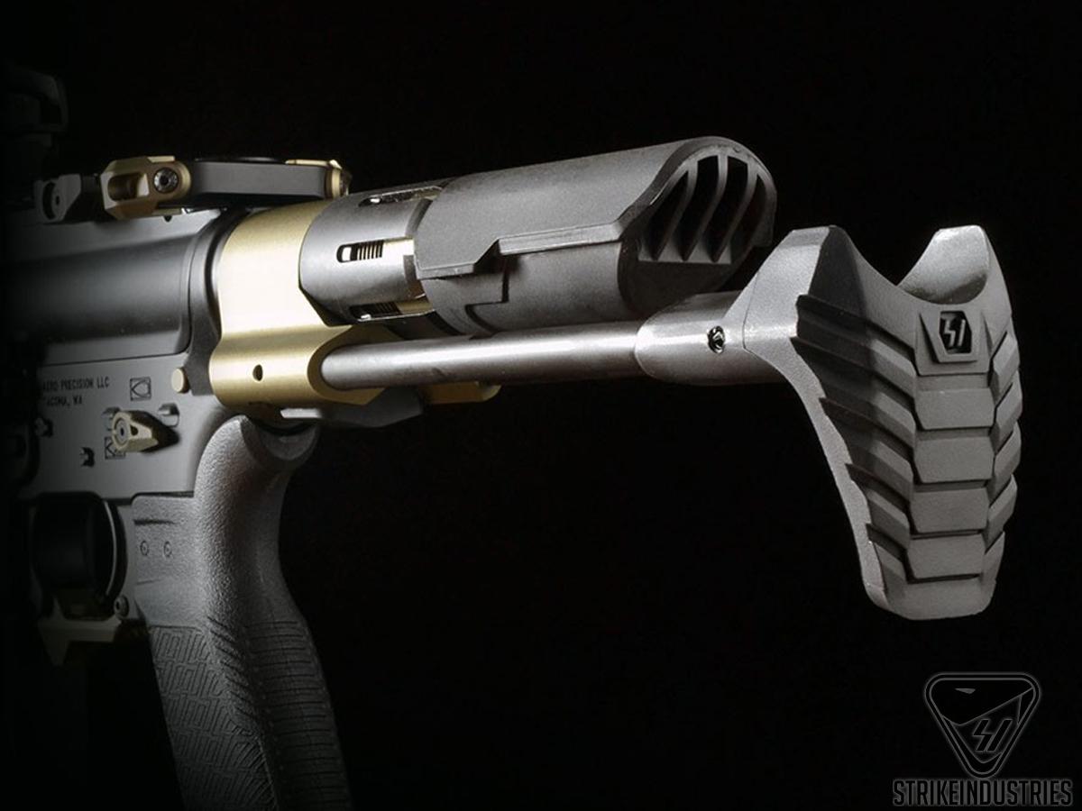 Strike Industries Rapid Deployment PDW Stock for AR15 Rifles (Color ...