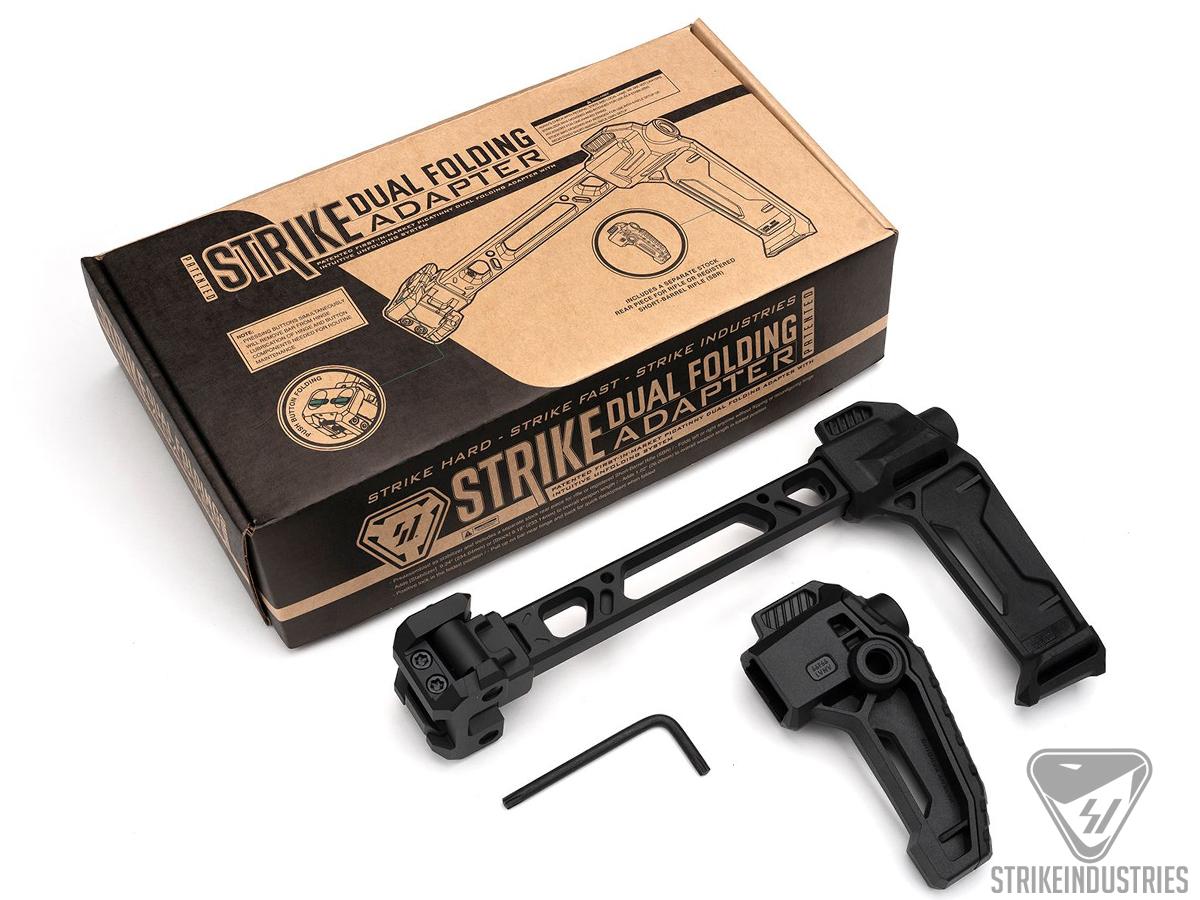 Strike Industries Dual Folding Stock Adapter for Picatinny Rail Mounts ...